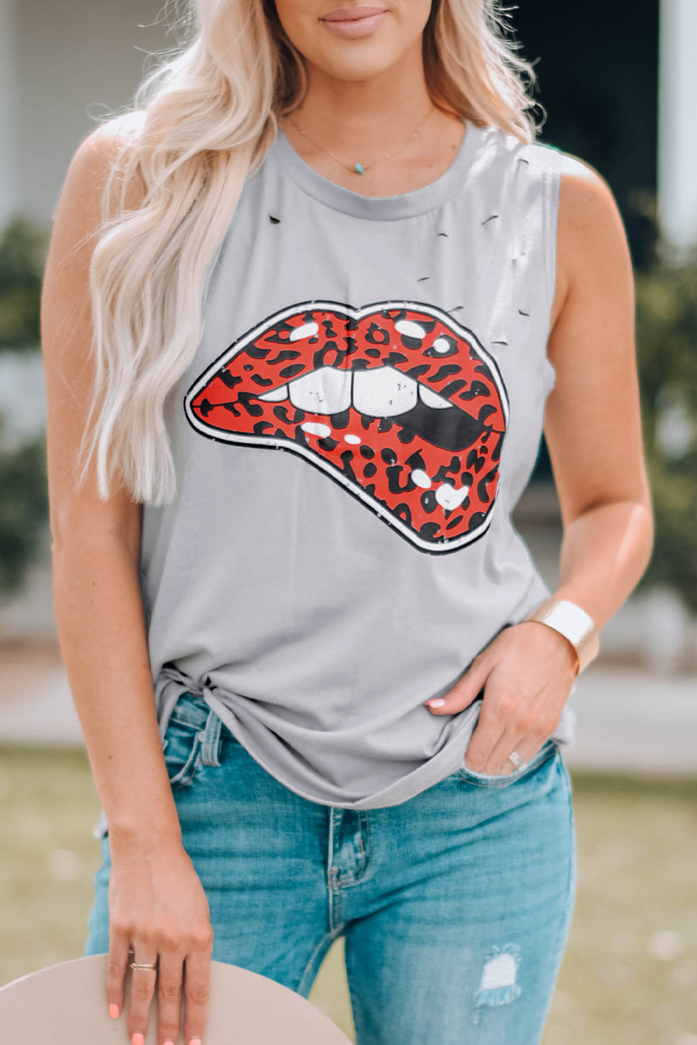 Lips Don't Lie Tank – HappilyEverGirl